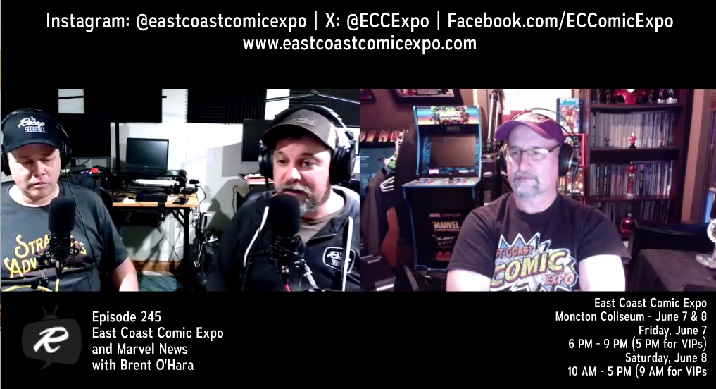 Episode 245 – East Coast Comic Expo and Marvel News | The Recap Sequence